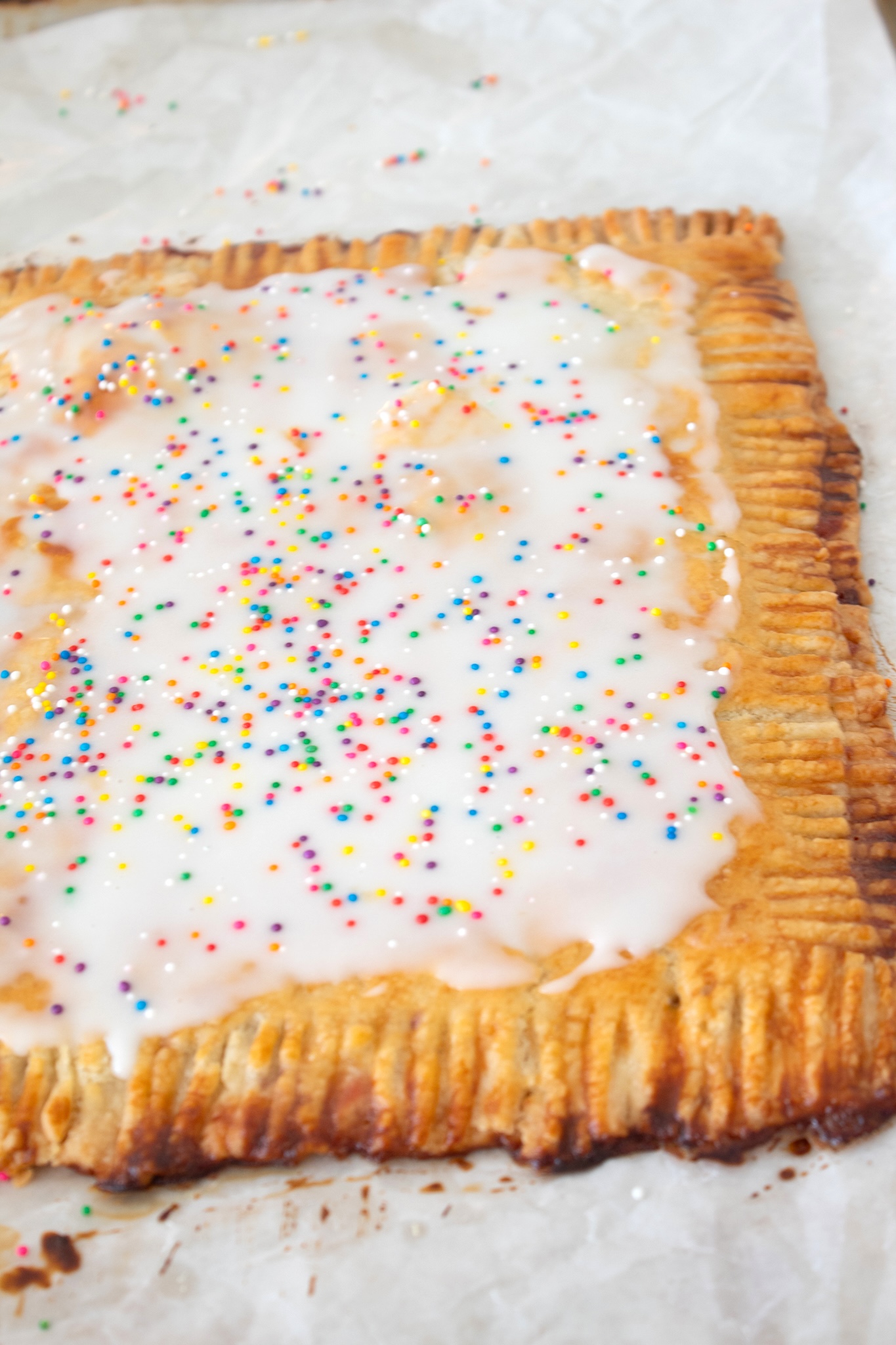 Sheet Pan Pop Tart - GigglingFork.com